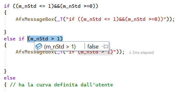 Visuall C++ 2022: strange behaviour on testing short int condition ...