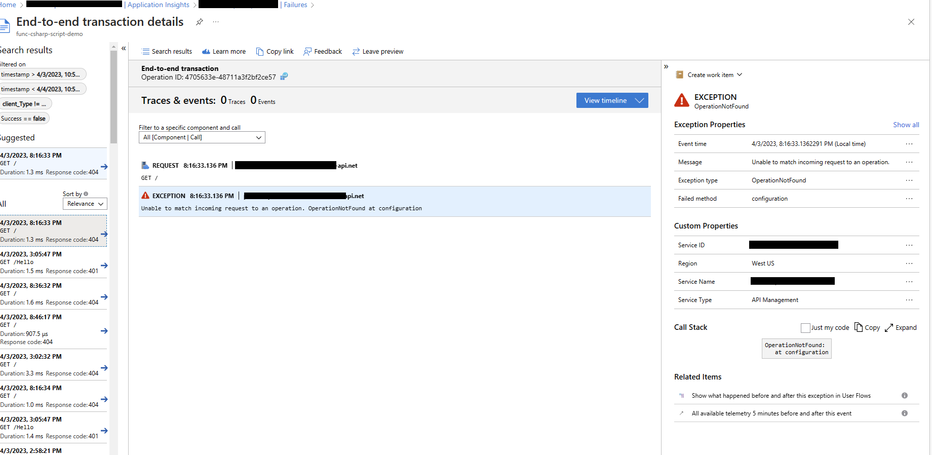 Azure AD/Azure API Mgt/Azure Func Tutorial produces TokenNotPresent ... Azure AD/Azure API Mgt/Azure Func Tutorial produces TokenNotPresent ...