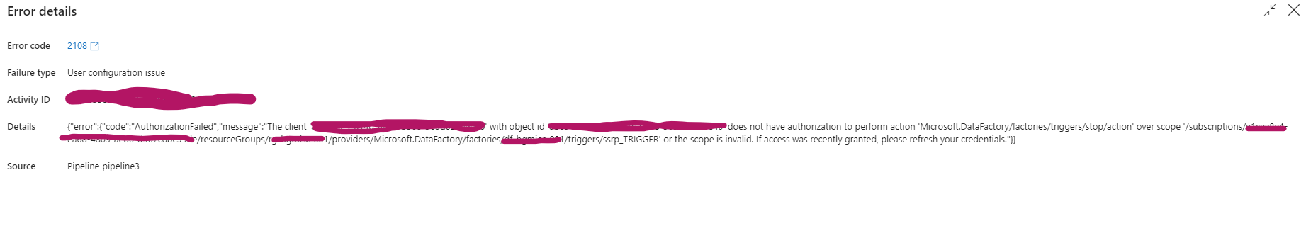 Enable/Disable the pipeline Trigger using REST API - Microsoft Q&A