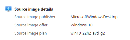 Why does the Azure Marketplace Microsoft Windows 10 Multisession image ...