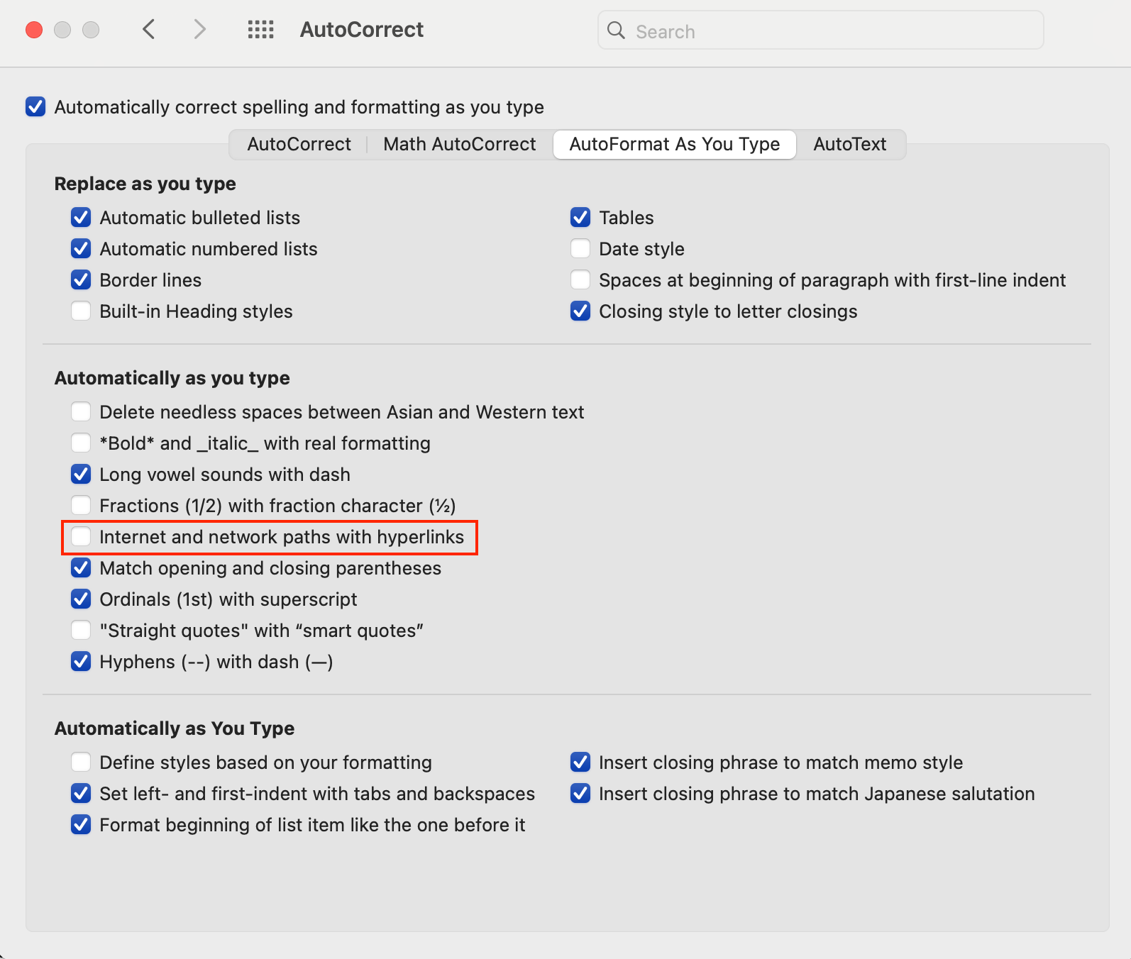 How to not create hyperlinks when pasting URLS over text. - Microsoft Q&A