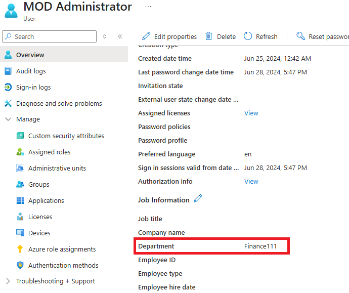 How can we read "departmentCode" with "department" in GraphAPI Users response? - Microsoft Q&A