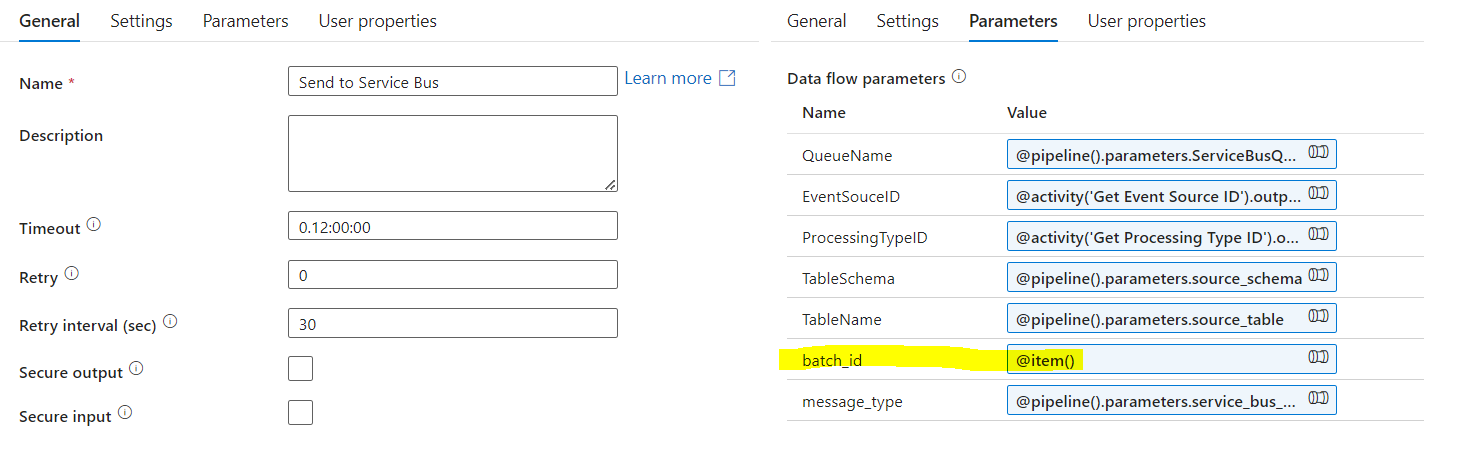 Data Flow Not Respecting Values Passed To It Microsoft Qanda