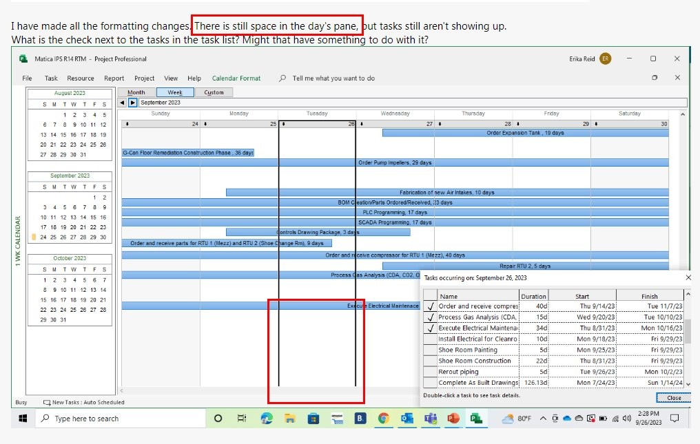 I want to print out a two week look ahead, in calendar view in MS ...