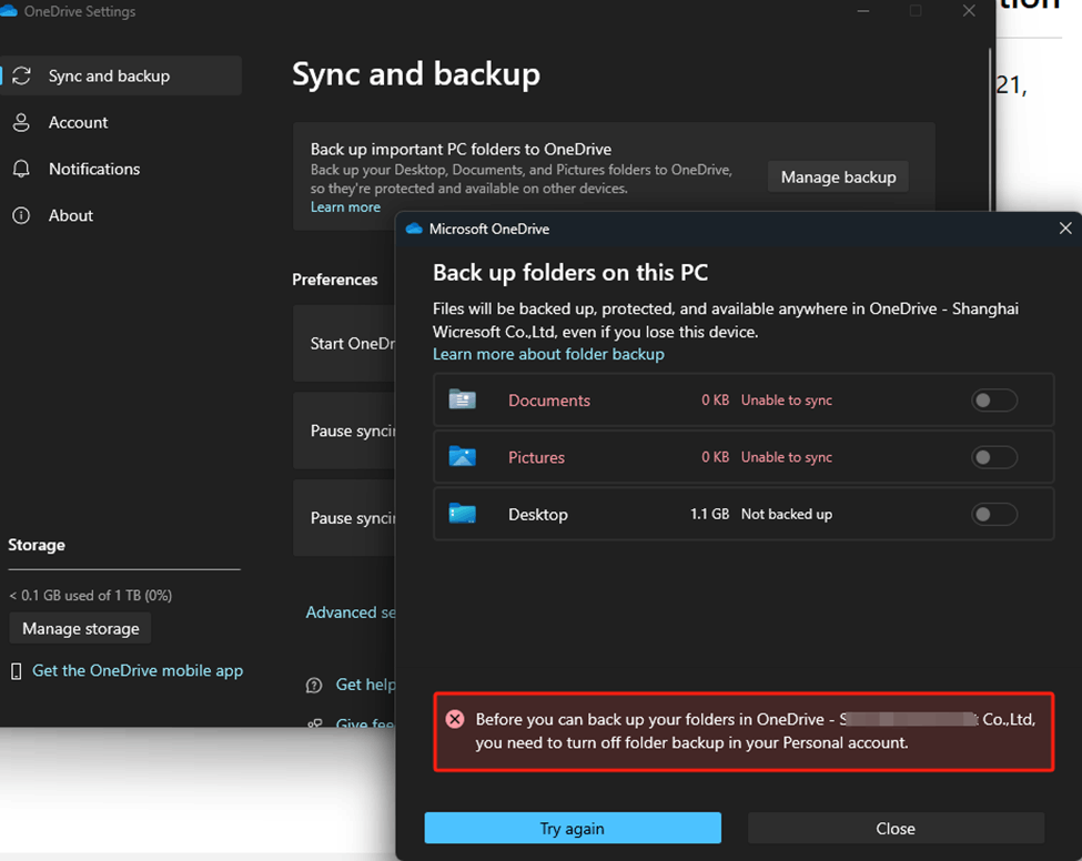 OneDrive Sync Issues - Microsoft Q&A