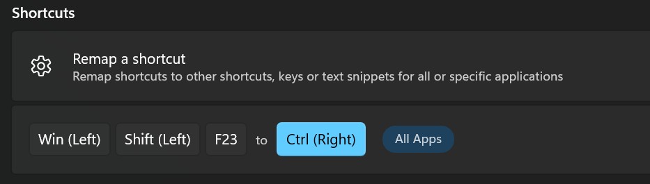 Remap a Shortcut for Copilot key on Asus Zenbook when PowerTools won't ...
