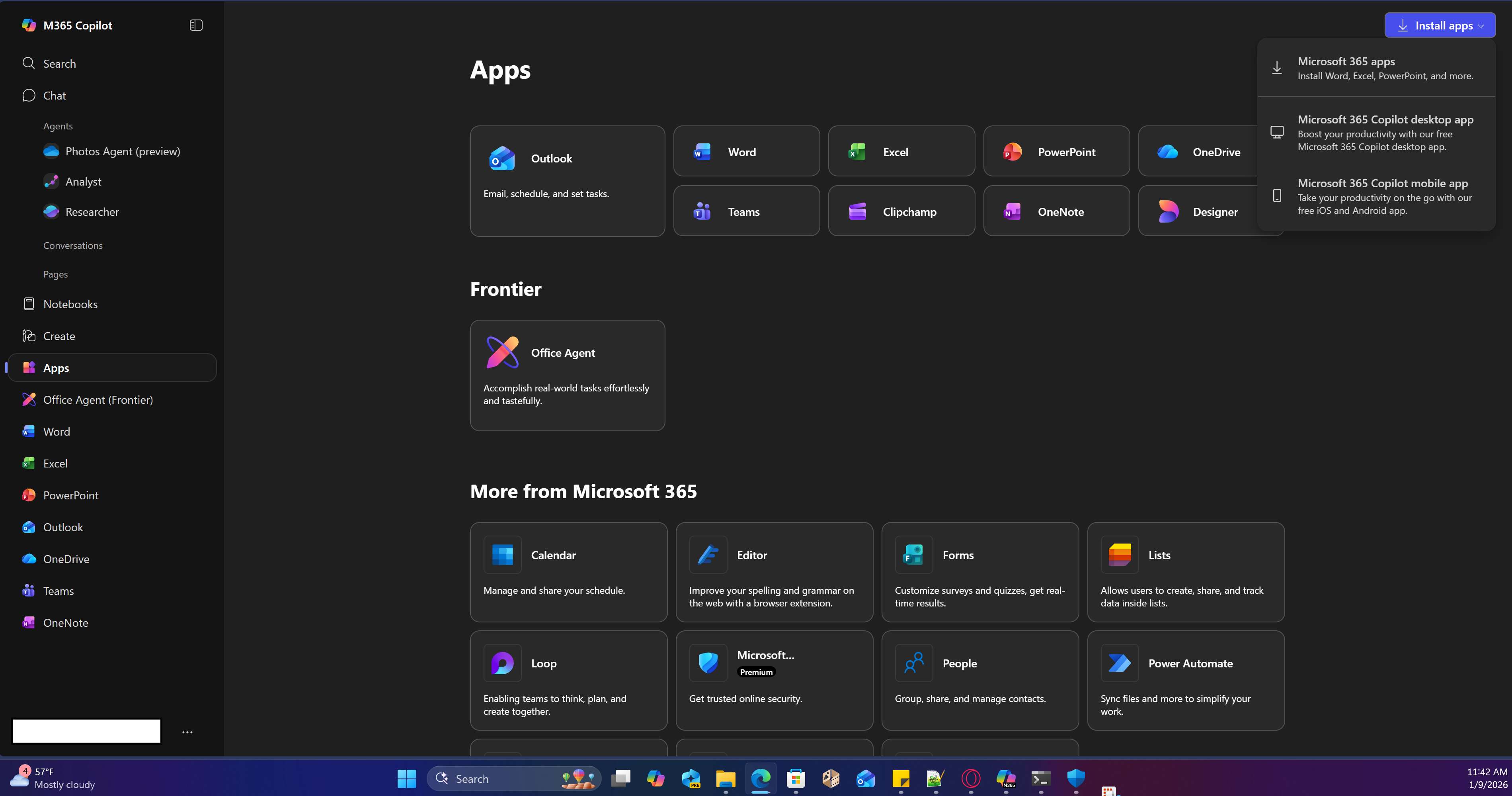 Visio Professional shows up in order history and in my windows store page, but can't get it to ...
