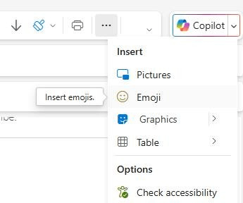 Reaction emoji on email - Microsoft Q&A