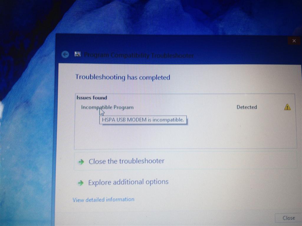 HSPA USB modem.exe - Microsoft Q&A