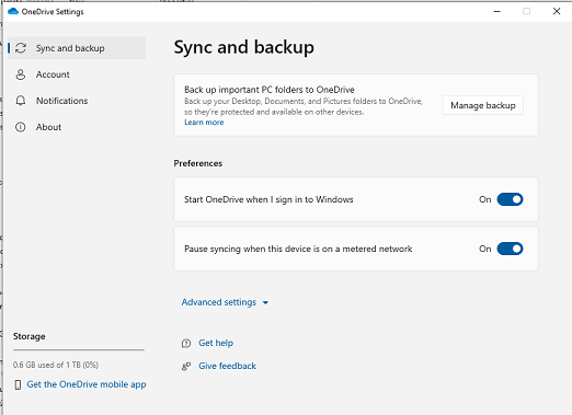 "Use Office Applications to sync Office Files that I open" One Drive ...