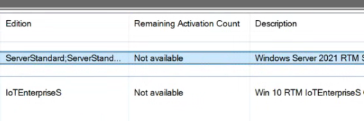 VAMT error for MAK key check "Not available" - Microsoft Q&A