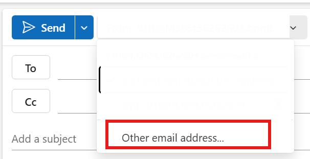 Request to Enable “Send From Alias” Feature on My Microsoft 365 Mailbox ...