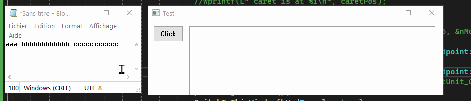 How to set text cursor at coordinate? - Microsoft Q&A