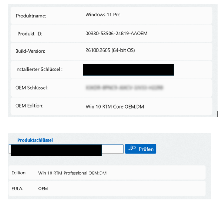 How to validate a windows 11 pro license key - Microsoft Q&A