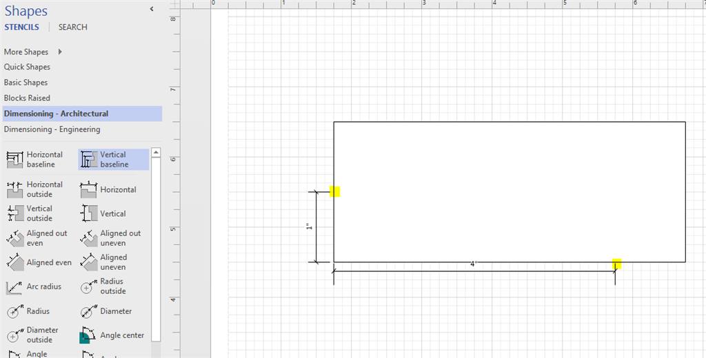 Visio 2013 - place connector at a specific height and width w.r.t. the ...