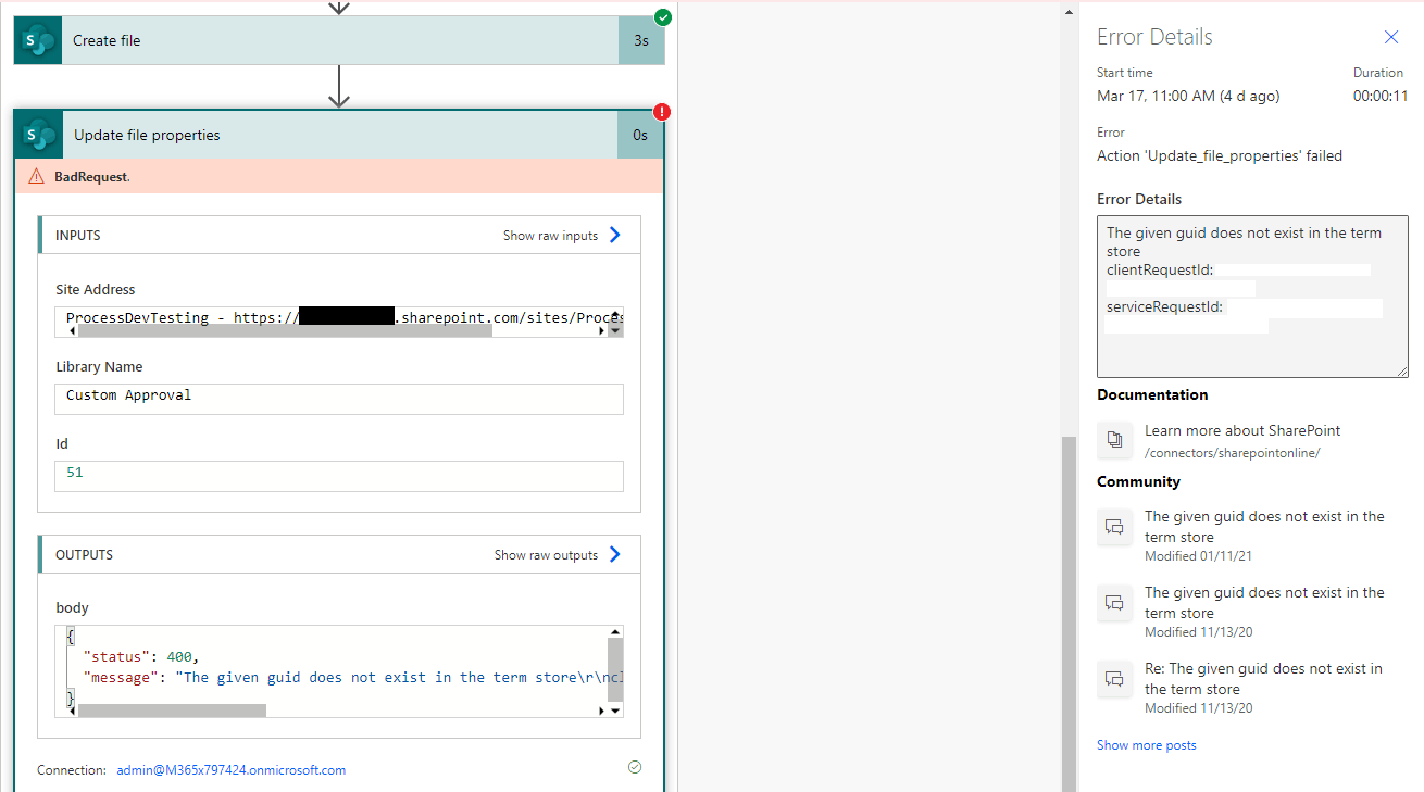 Powerautomate Copy Managed Metadata Department Column Value In List To Update Same Column In