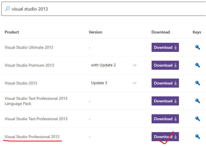 Which version of Visual Studio can be rolled back to 2013? - Microsoft Q&A