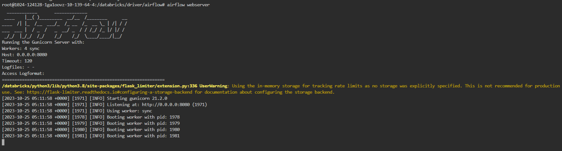 Unable to access airflow server URL in Databricks - Microsoft Q&A Unable to access airflow server URL in Databricks - Microsoft Q&A