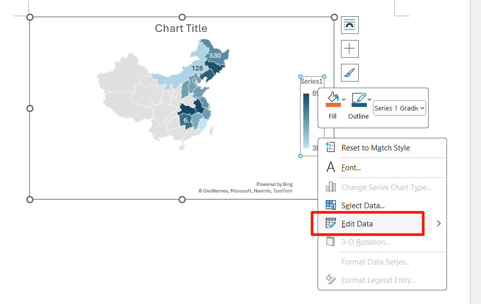 Map chart legend is not working in word - Microsoft Q&A