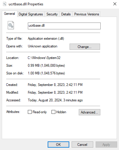 Library ucrtbase.dll consumes high amounts of CPU - Microsoft Q&A