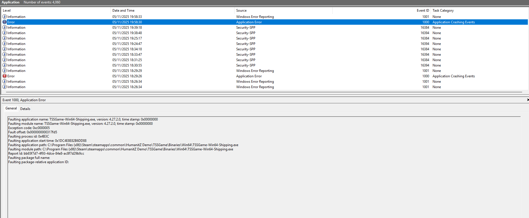 how to fix Exception code: 0xc0000005 - Microsoft Q&A