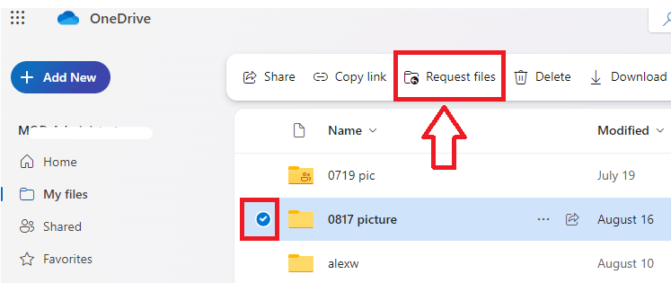 How to share an "upload only" link to a folder? - Microsoft Q&A