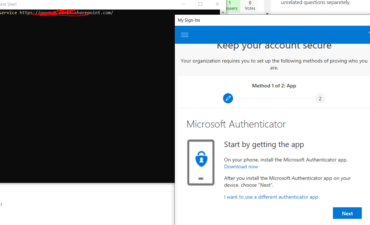 sharepoint online connection error - Microsoft Q&A