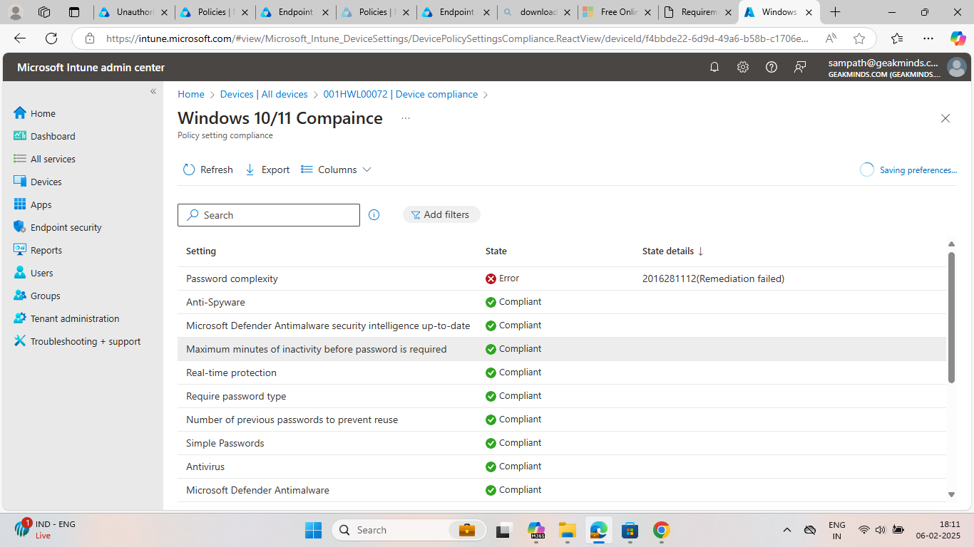 Resolving Intune Error 2016281112 Under Password Complexity Settings ... Resolving Intune Error 2016281112 Under Password Complexity Settings ...
