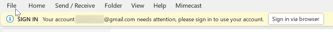 SIGN IN Your account @gmail.com needs attention, please sign in to use ...