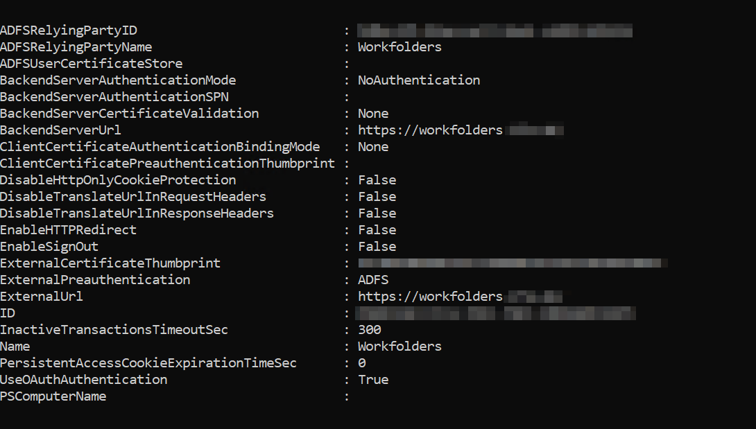 Work Folders with AD FS and Web Application Proxy (WAP) - ERROR-ID 0x80072efe - Microsoft Q&A
