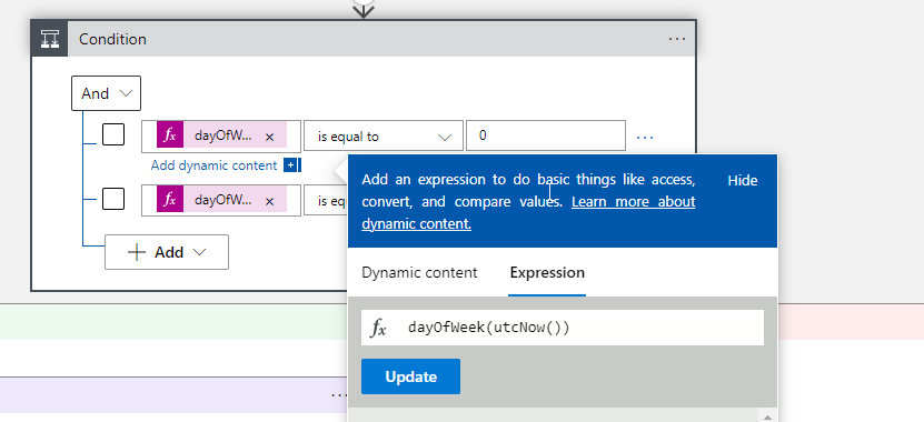 Stop running Azure Logic Apps in Weekends(Saturday, Sunday) - Microsoft Q&A