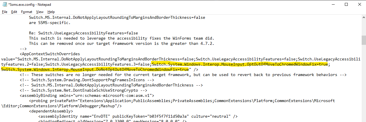 Ssms Crash After One Sql Query Window Pull To Another Sql Query Window