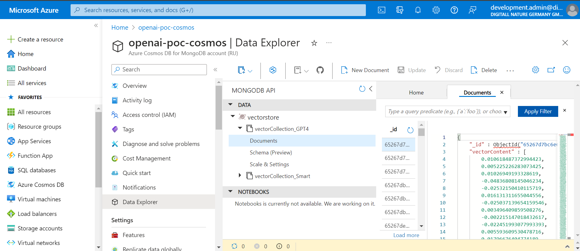 Can't find CosmosDB in ADX - Microsoft Q&A