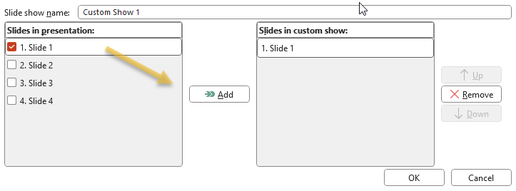 Resetting slides in a Powerpoint slideshow - Microsoft Q&A