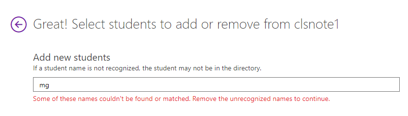 Adding Student Names to OneNote - Microsoft Q&A