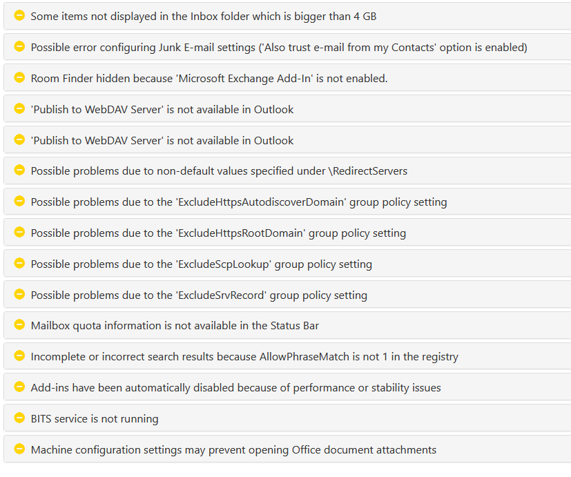 Outlook constantly hanging for several seconds at a time, many fixes ...
