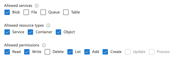 Uploading Blobs To A Azure Storage Account Where Allow Blob Public Access Is Disabled