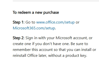 Can't activate 12- month subscription of Microsoft 365 personal ...
