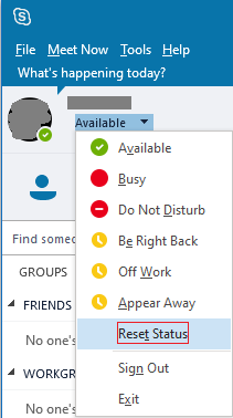Unable to update status in client - Microsoft Q&A