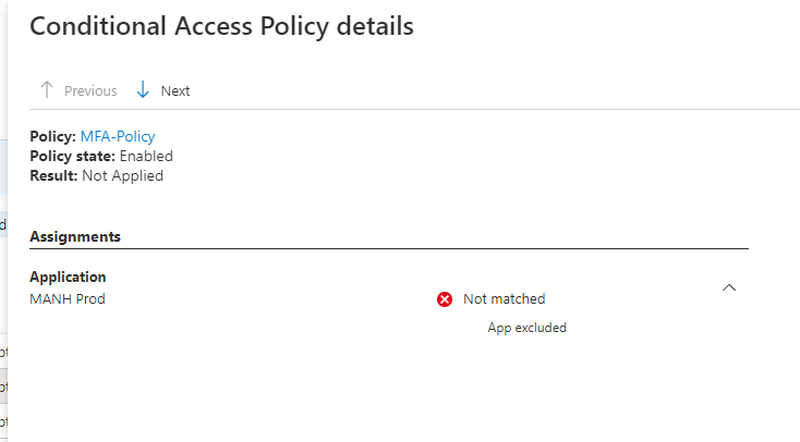 Failed With Conditional Access Azure Policy On Mfa Microsoft Qanda 6586