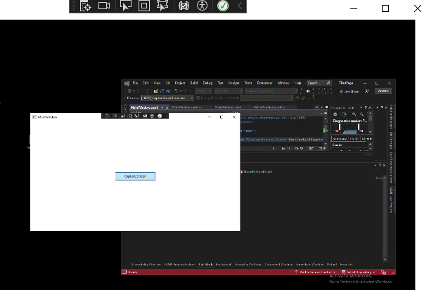 why can not use System.Drawing.Graphics.CopyFromScreen in wpf ... why can not use System.Drawing.Graphics.CopyFromScreen in wpf ...