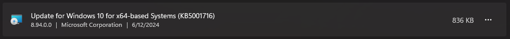 Update for Windows 10 for x64-based Systems (KB5001716) - Microsoft Q&A