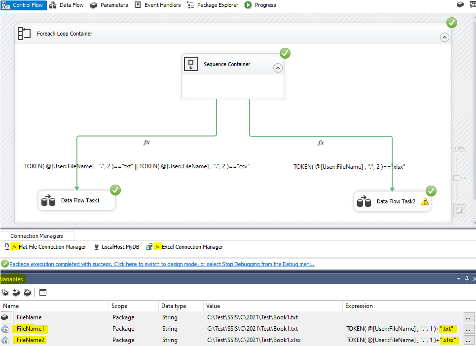 Ssis Load Multiple Files With Same Structure But Diff Extension Using Felc Microsoft Qanda 0223