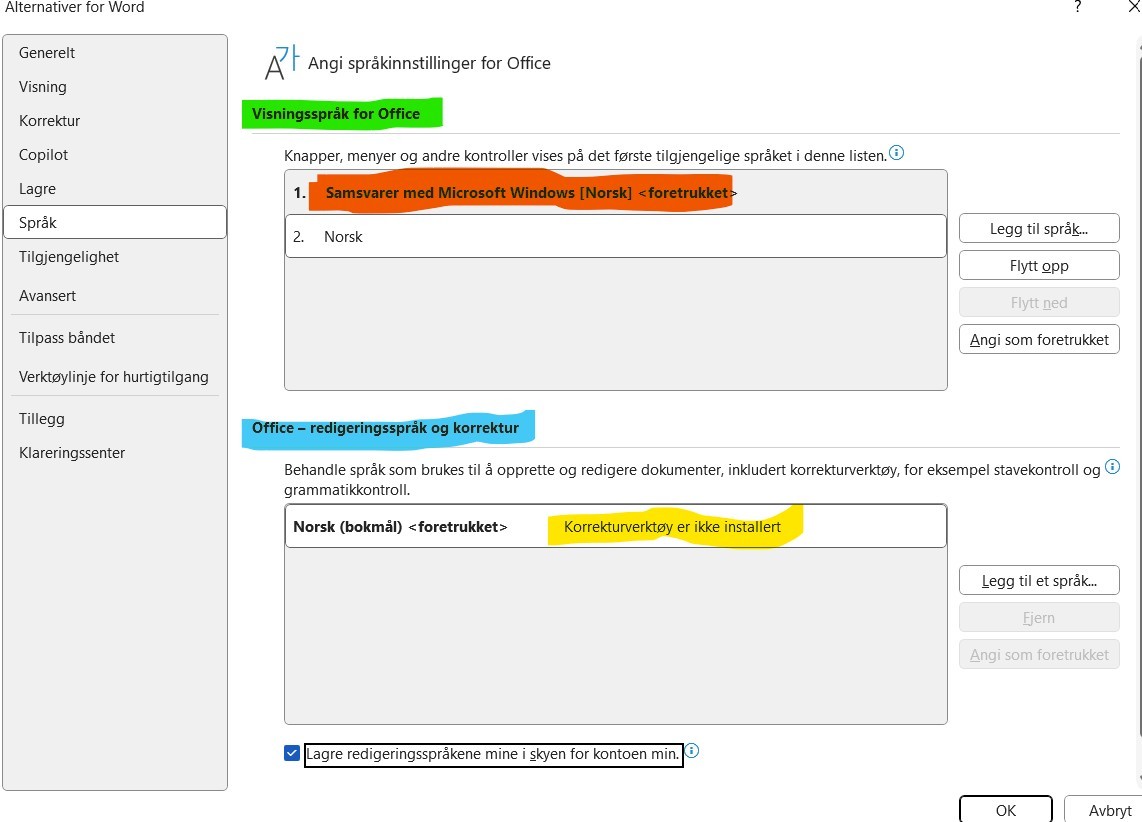 Proofing Tools Disappeared - How to Get Them Back? - Microsoft Q&A
