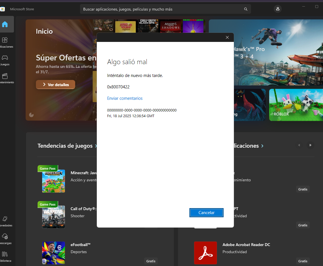 como puedo solucionar esto en la microsoft store? - Microsoft Q&A