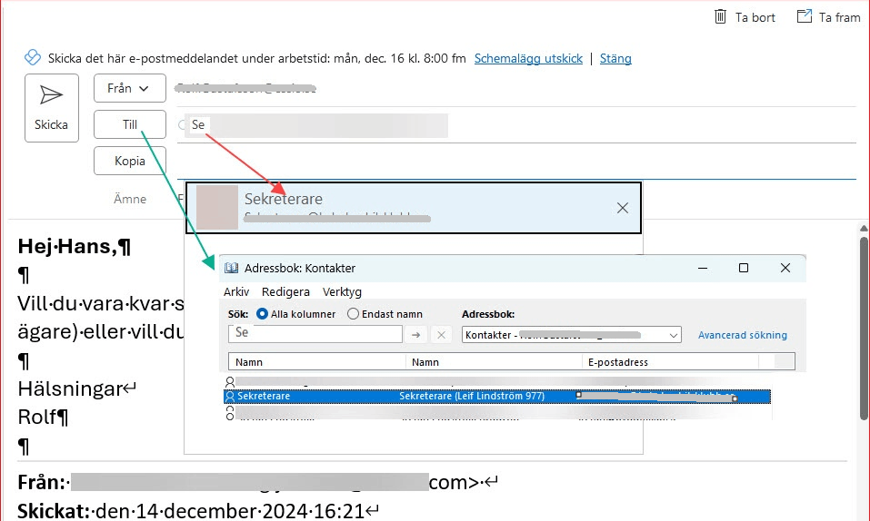 Default name in Outlook for New email - Microsoft Q&A