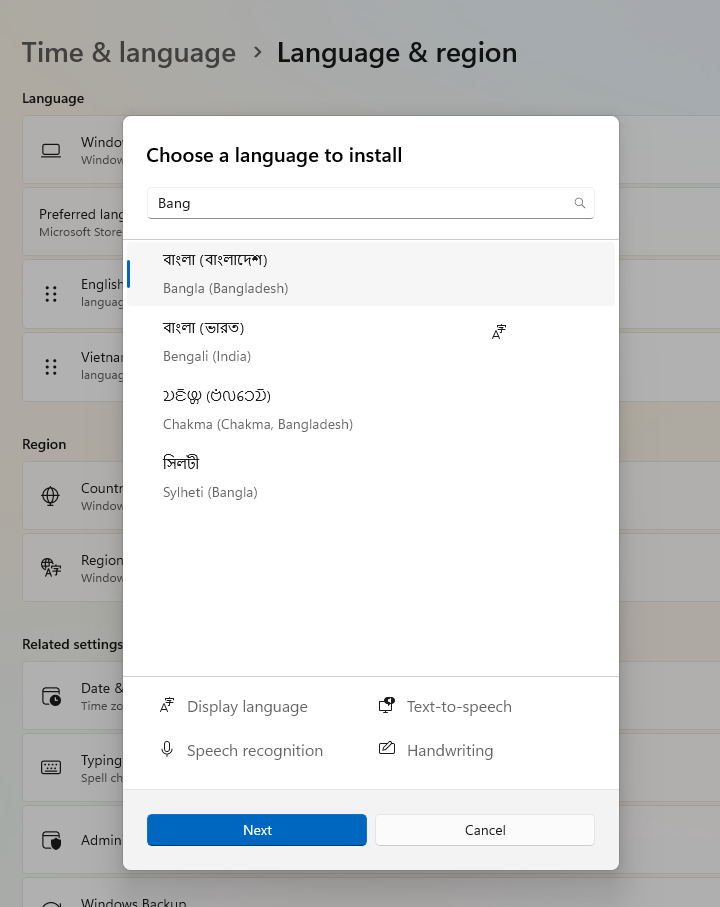 Windows snipping tool is not supporting Bangla Text while pasting on Windows 11 - Microsoft Q&A