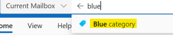 How to search for emails by category on new Outlook app - Microsoft Q&A