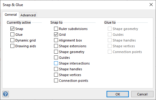 How to disable snap to shape and keep snap to grid enabled - Microsoft Q&A