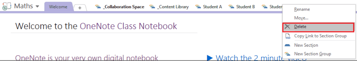 I keep deleting students from class notebooks but they are still there ...